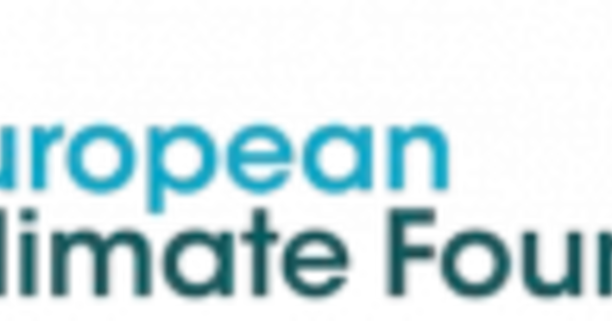 European Climate Foundation | IDDRI